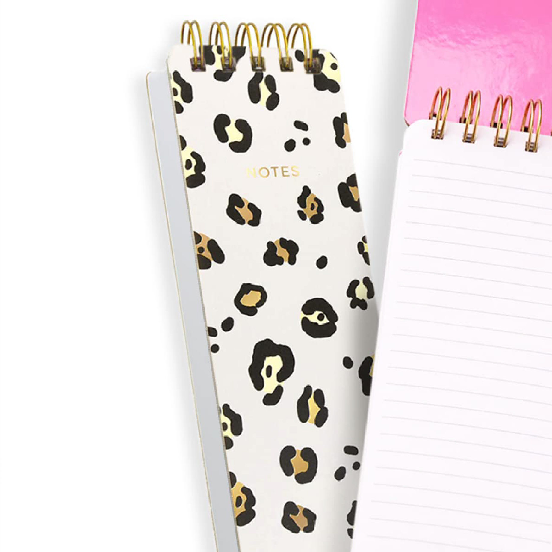 Oli Olsen - Éccolo Spiral Memo List Pad - Leopard Print List Pad – More Than Just a Gift ...