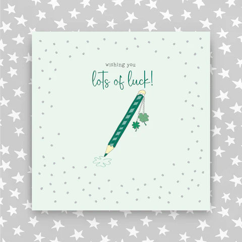 Wishing You Lots of Luck Card – More Than Just a Gift | Narborough Hall