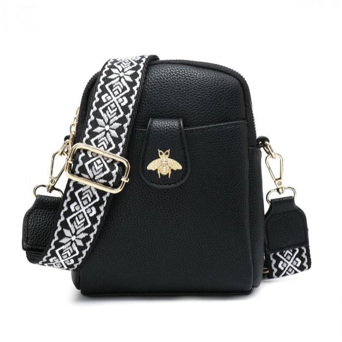 Cara Black Cross Body Bag – More Than Just a Gift | Narborough Hall