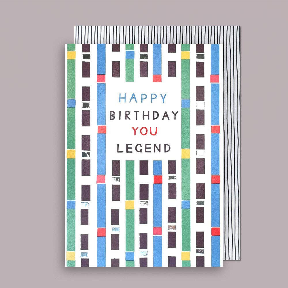 Honcho Multi Pattern Happy Birthday Card – More Than Just a Gift ...