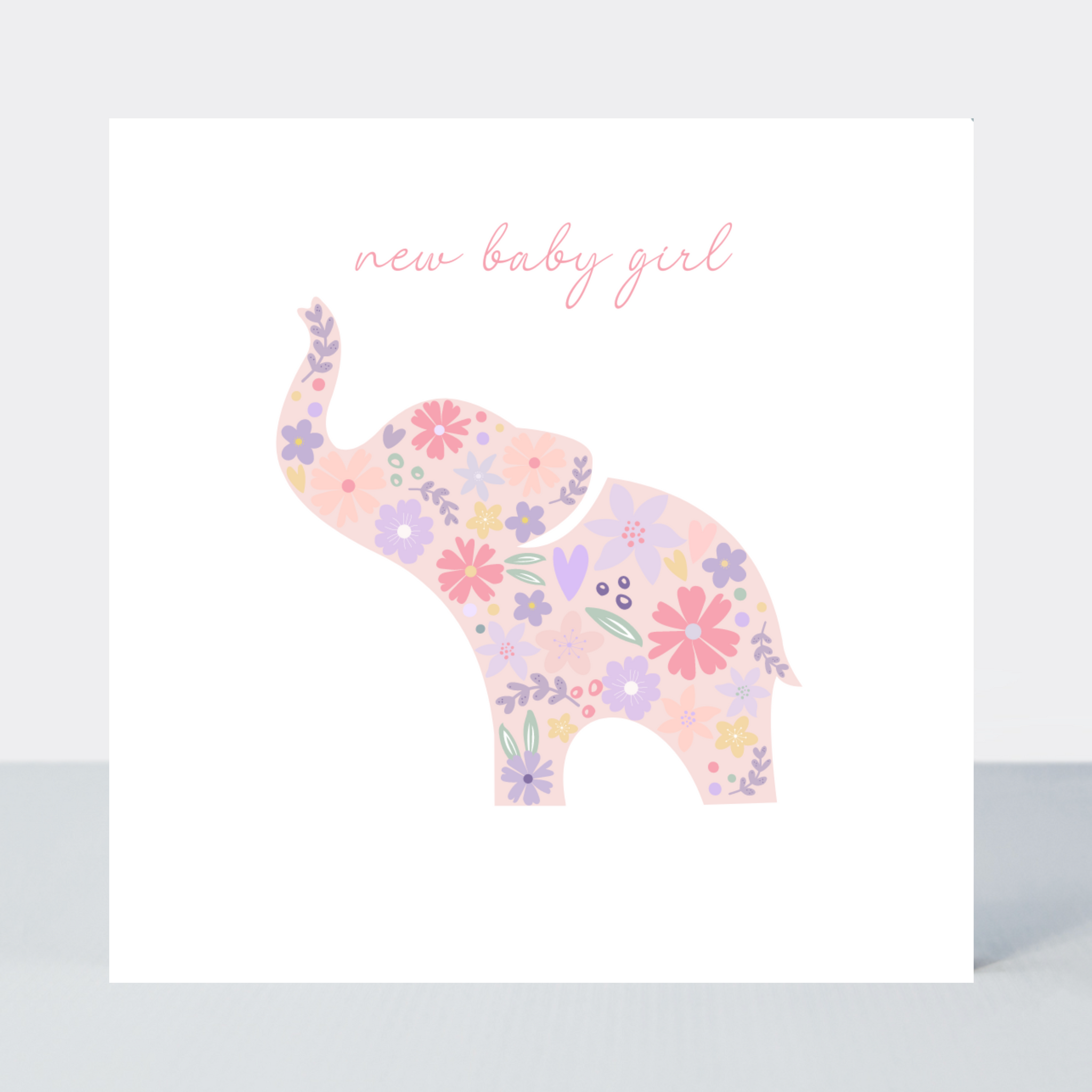 Lavender Haze Baby Girl Card – More Than Just a Gift | Narborough Hall