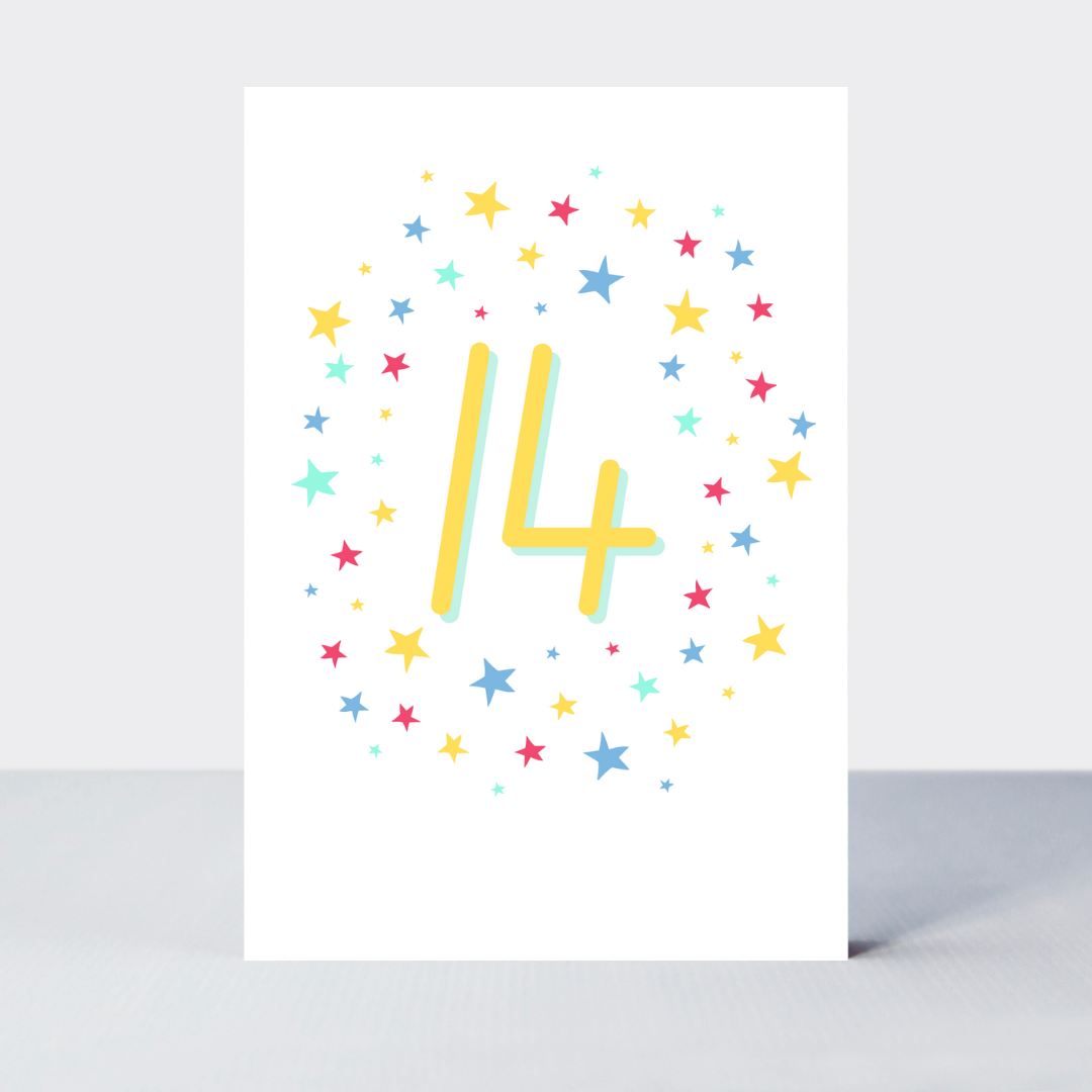 Super Stars Age 14 Birthday Card – More Than Just a Gift | Narborough Hall