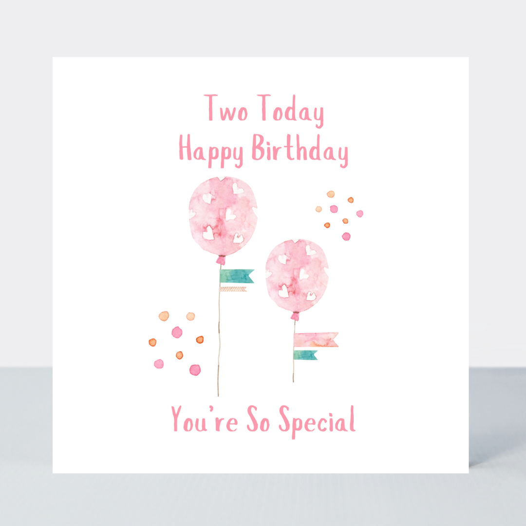 Sweet Hearts Two Today Birthday Card – More Than Just a Gift ...