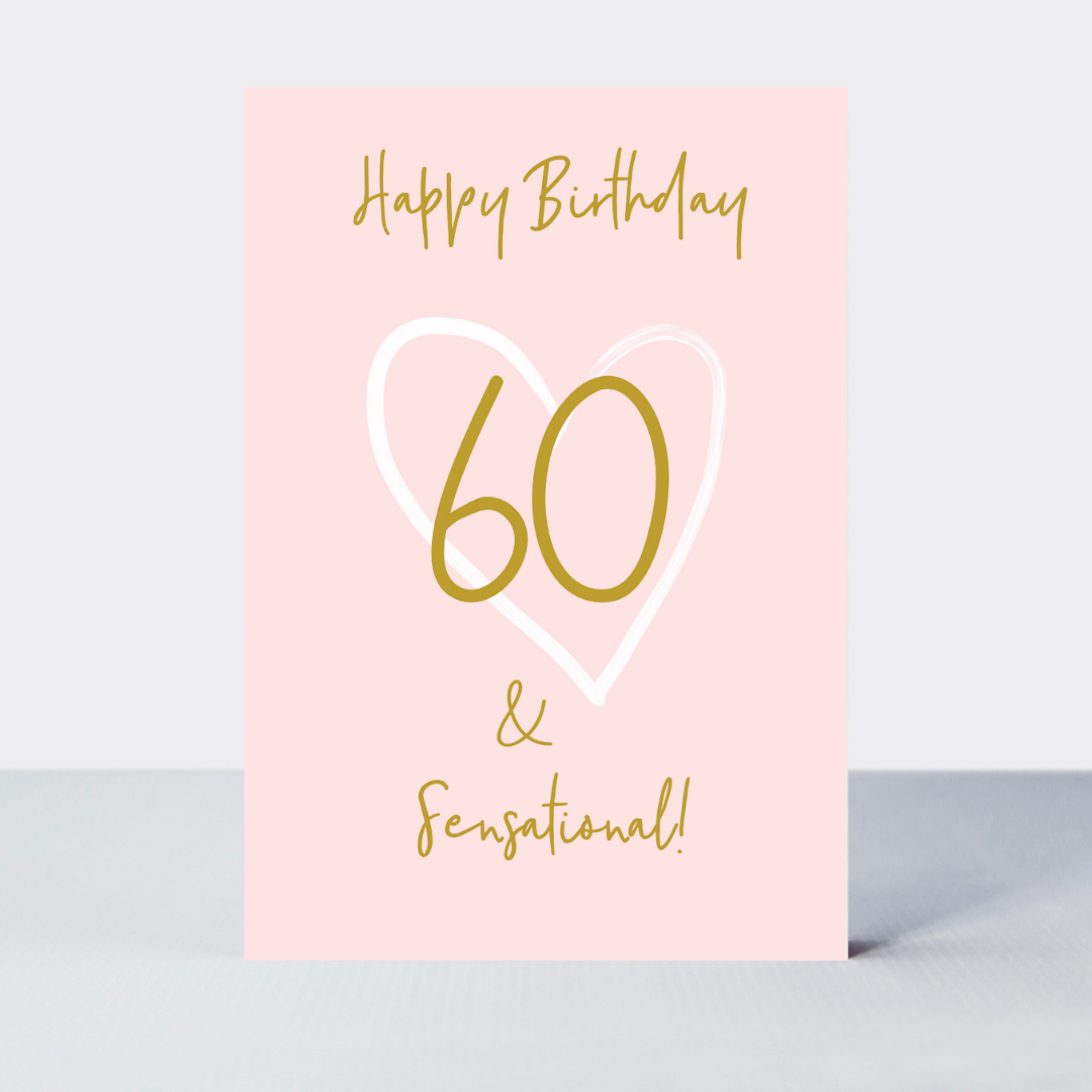 Wonderful You Age 60 Card - Foil – More Than Just a Gift | Narborough Hall
